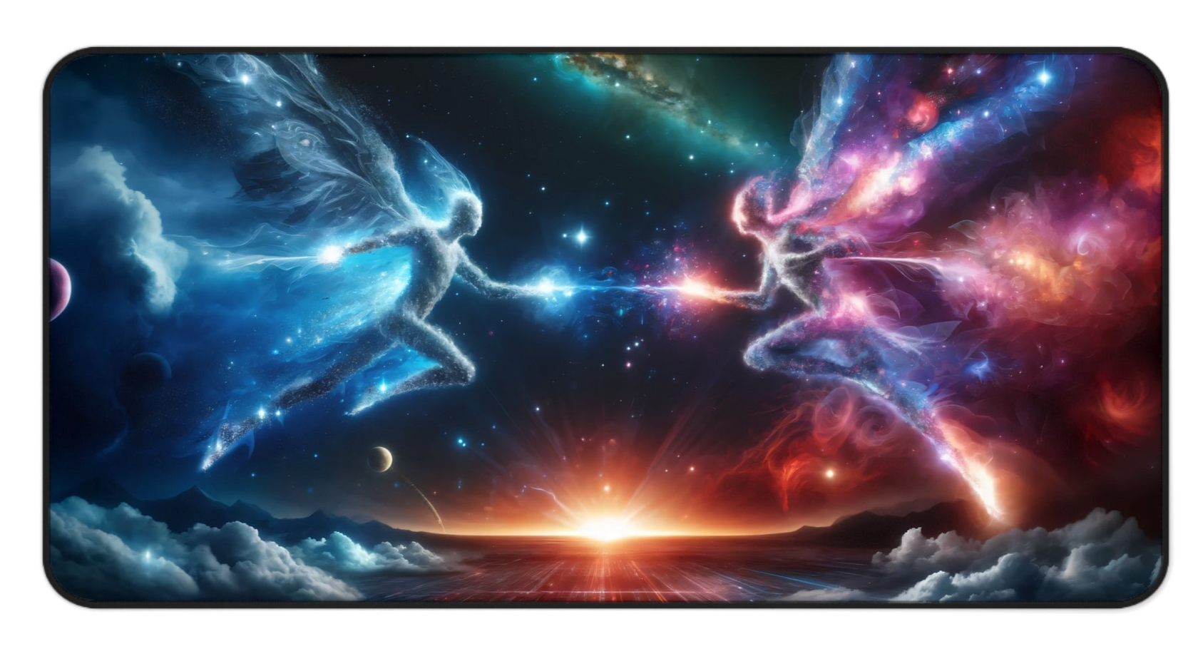 Celestial Duel Gaming Desk Mat - 31.5"x15.5" – Shiitake Products